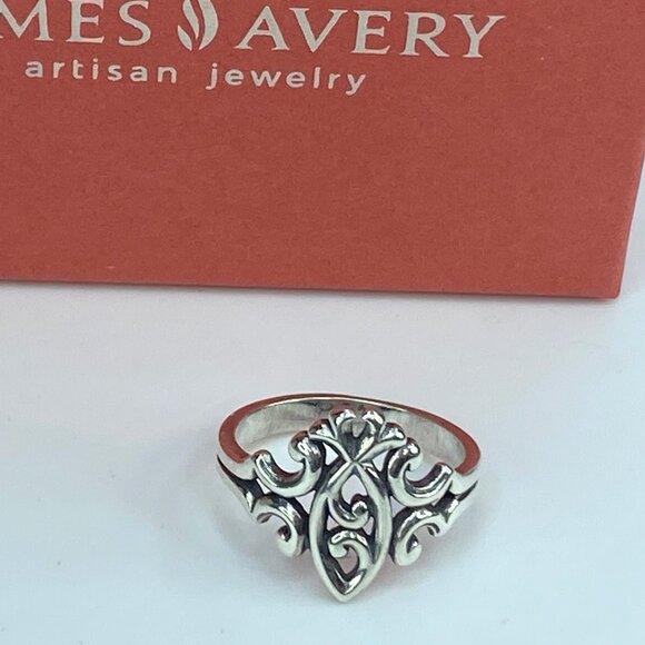 Jewelry | Rare Retired James Avery Sterling Silver Scrolled Ichthus ...